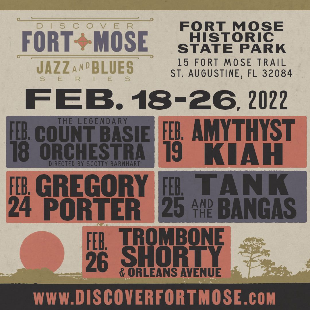 Fort Mose music fest rocking this month in St Augustine, Florida