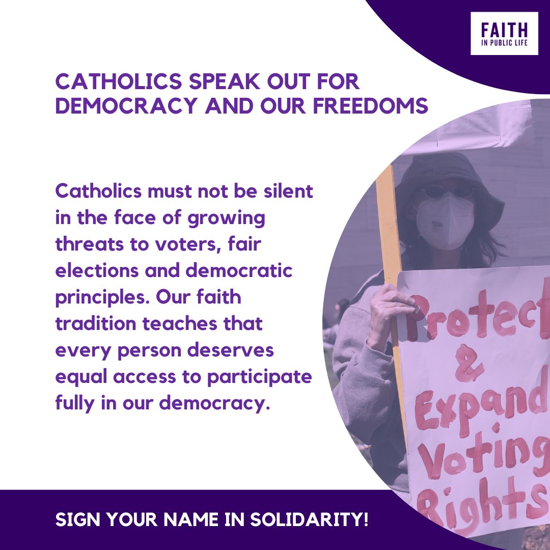 Prominent Black Catholics release voting rights statement