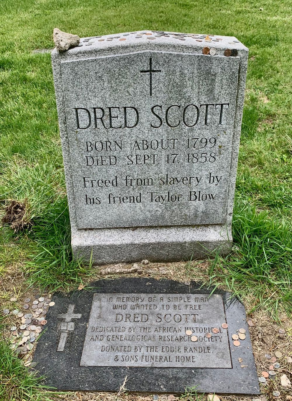 Dred Scott grave marker unveiling Saturday in St. Louis
