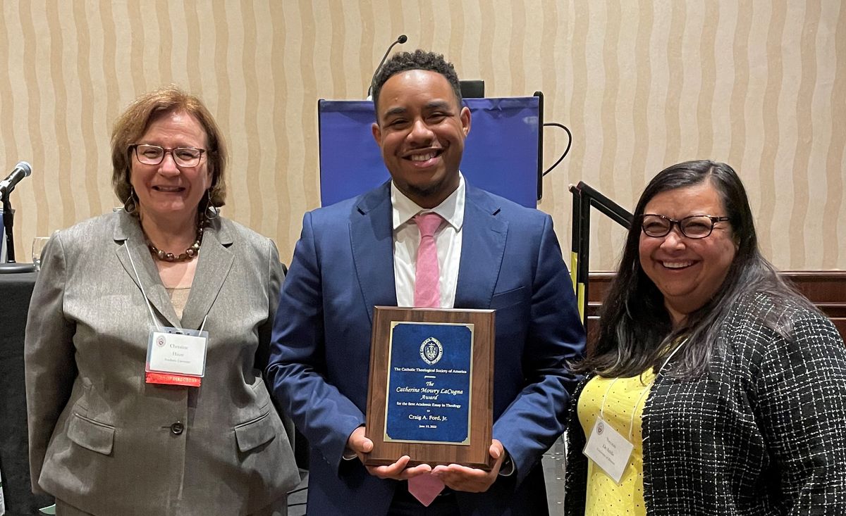 Craig Ford wins award from Catholic Theological Society