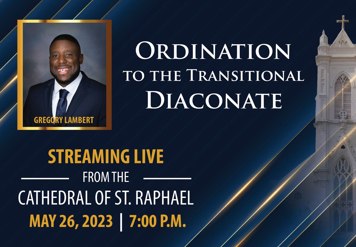 Interview: Greg Lambert, soon to be first African-American Catholic ...