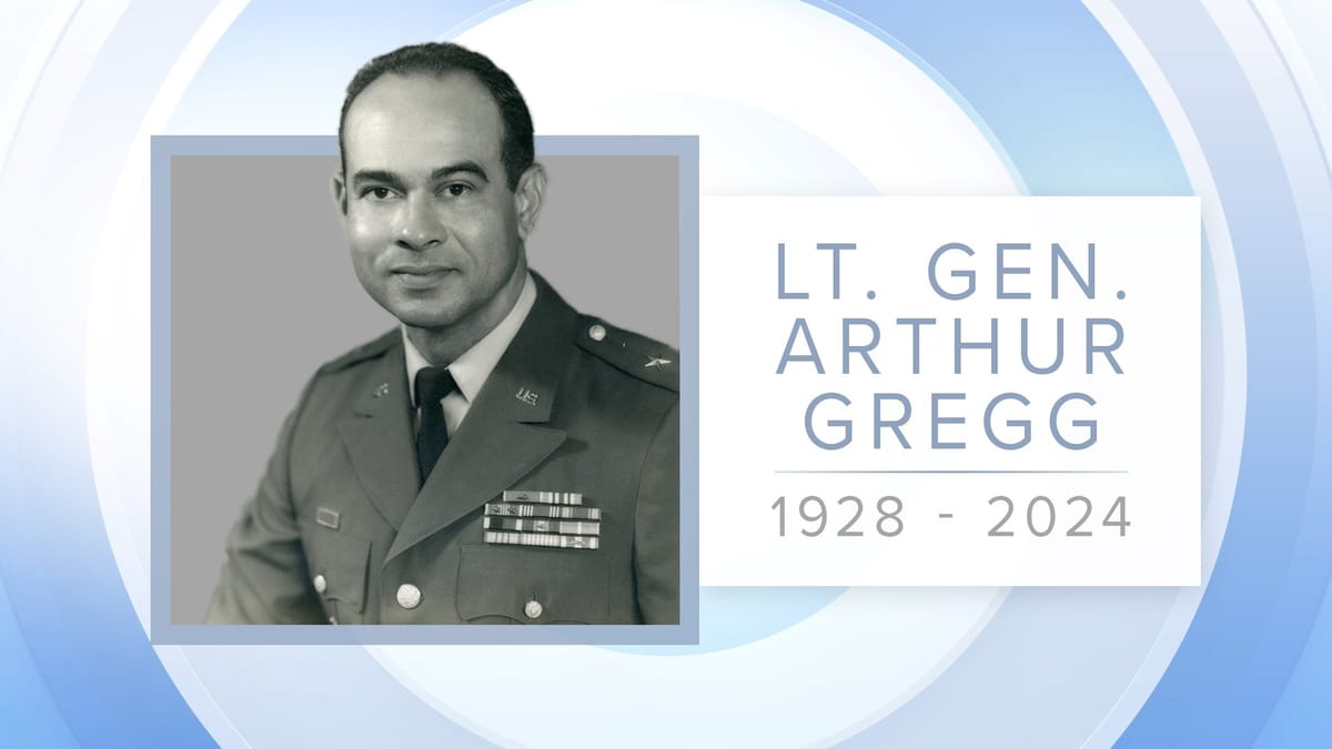 Arthur J. Gregg, first Black lieutenant general, dead at 96